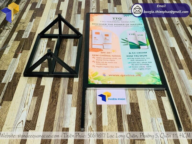 Standee Quảng Cáo 2 Mặt In Theo Yêu Cầu – Nhận Làm Số Lượng Lớn